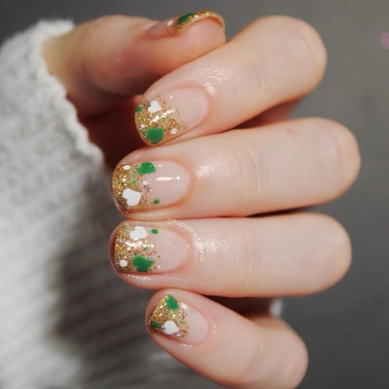 Get Lucky: 18 March Nail Ideas Inspired by St. Patrick's Day - Lux Luna