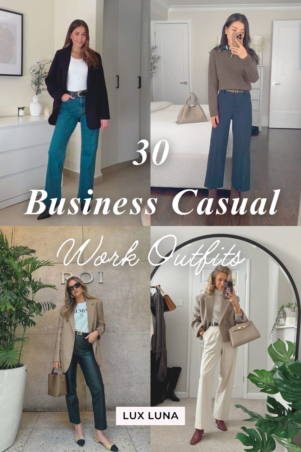 30 Business Casual Work Outfits That Balance Professionalism and Style ...