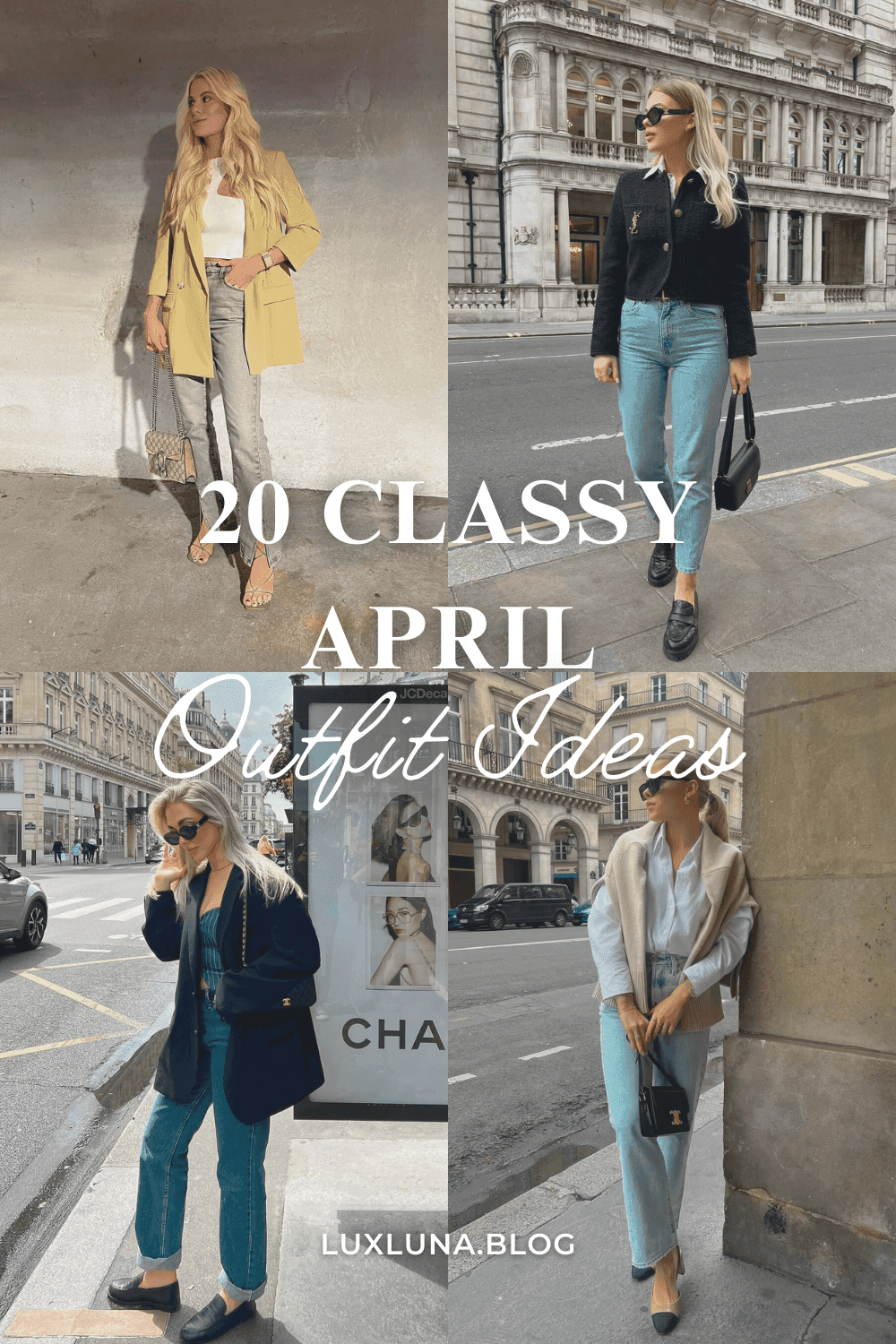 20 Classy April Outfits to Conquer Spring in Impeccable Style - Lux Luna