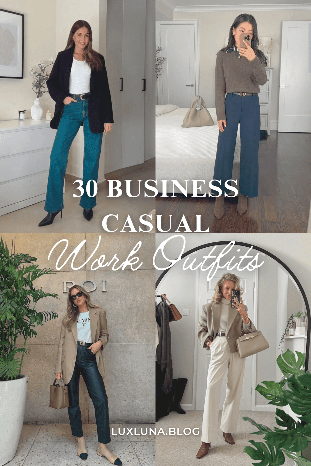 30 Business Casual Work Outfits That Balance Professionalism and Style ...